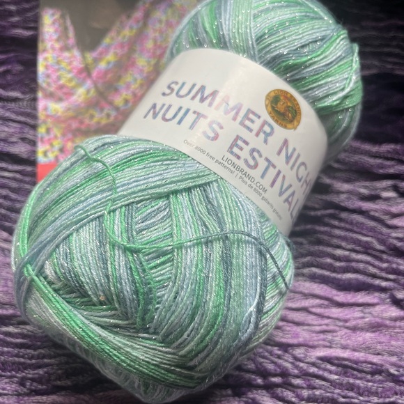 Office | Lion Brand Summer Nights Yarn | Poshmark